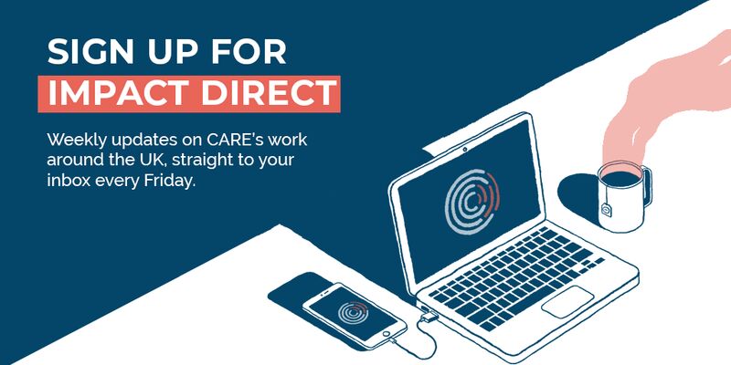 Sign up to our weekly email updates | CARE